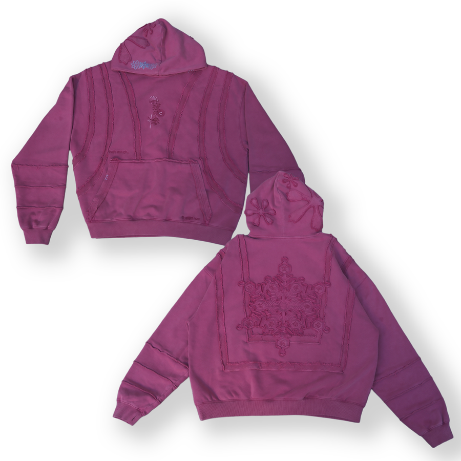 PREORDER: UP^3 Berry Hoodie *Please select PULLOVER or ZIP-UP* Estimat ...